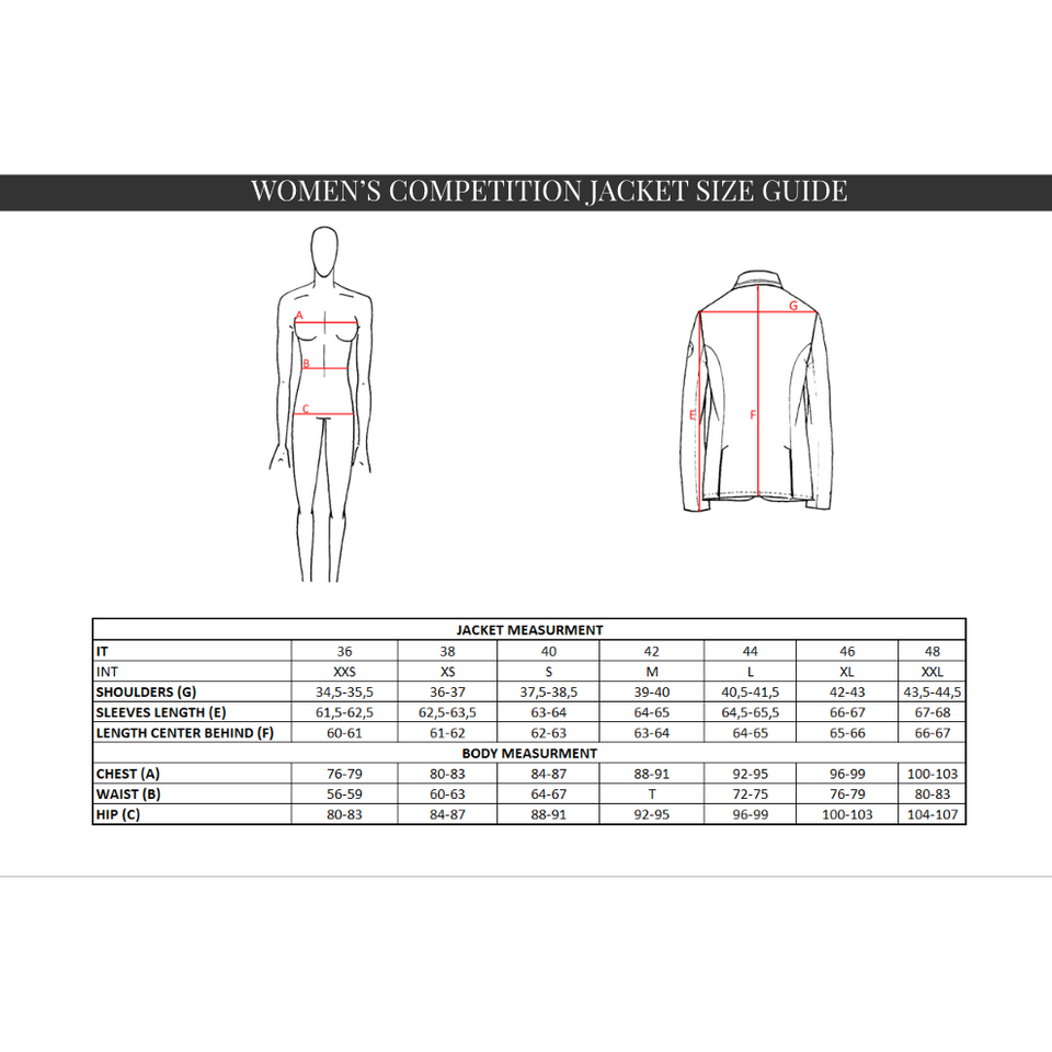 Ladies Competition Jacket