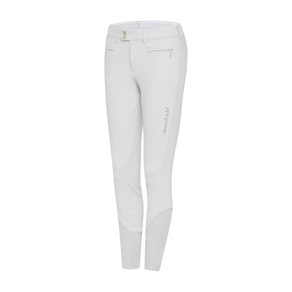 Samshield Adele Breeches - Pearl Grey – Trailrace